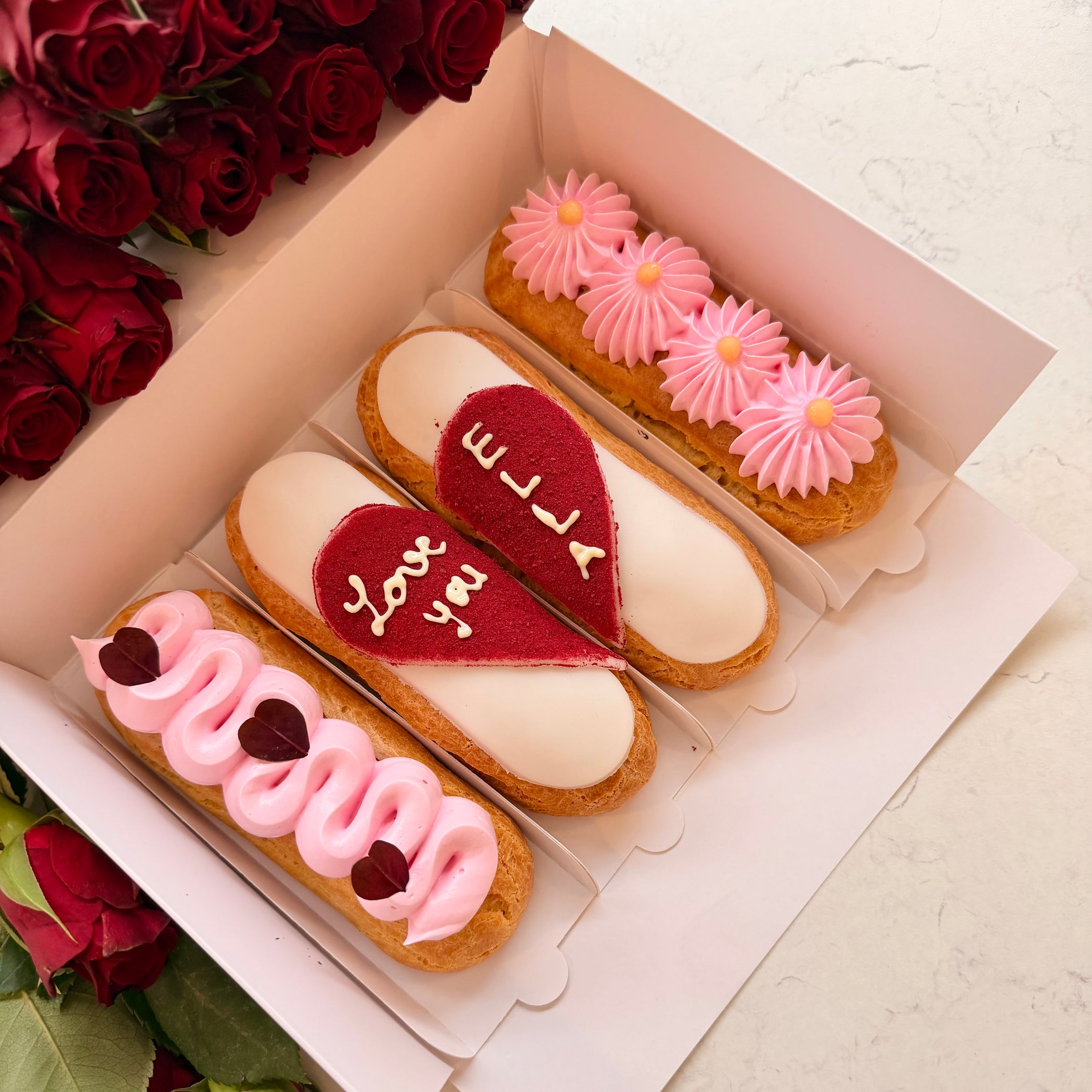 Cakery Copenhagen, Eclairs, Baked Fresh Every Day